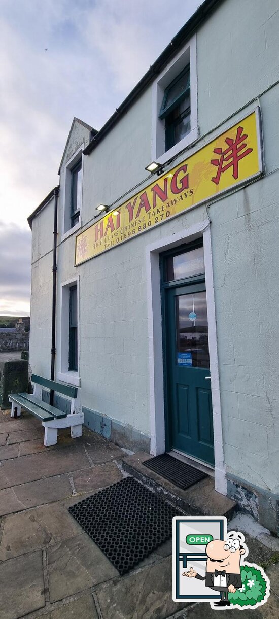 Menu at Hai Yang restaurant, Scalloway