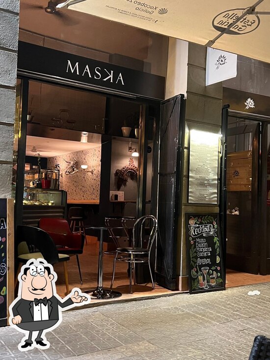 Menu at Maska GastroPub, Barcelona