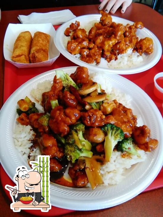 Menu at Panda Bear Express restaurant, Zanesville