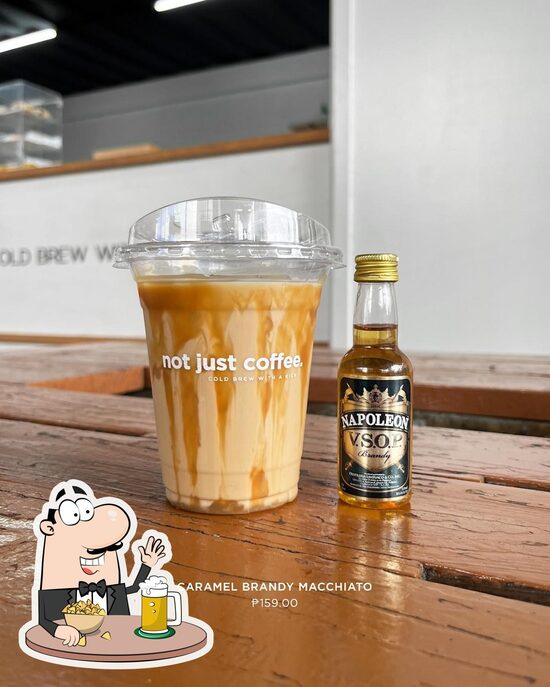 Menu at Not Just Coffee, Quezon City