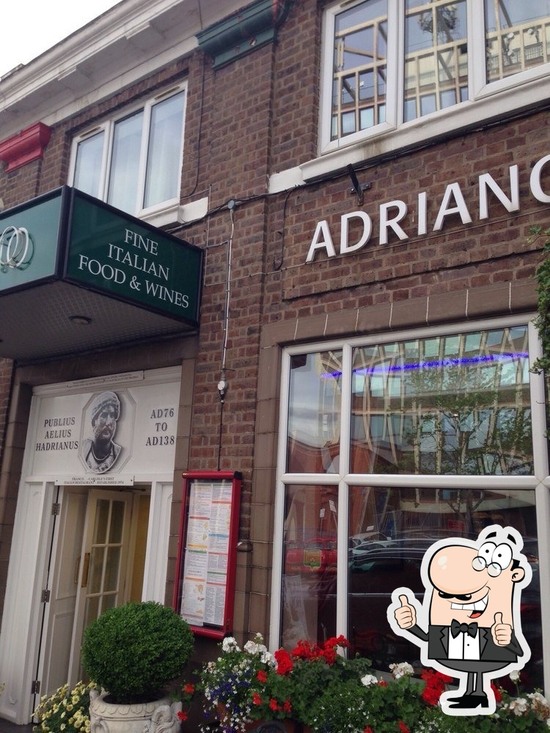 Menu at Adriano restaurant, Carlisle, Rickergate