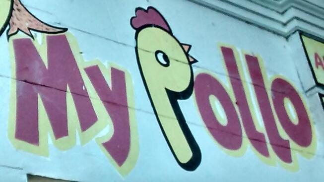 Menu at My Pollo, Rosario
