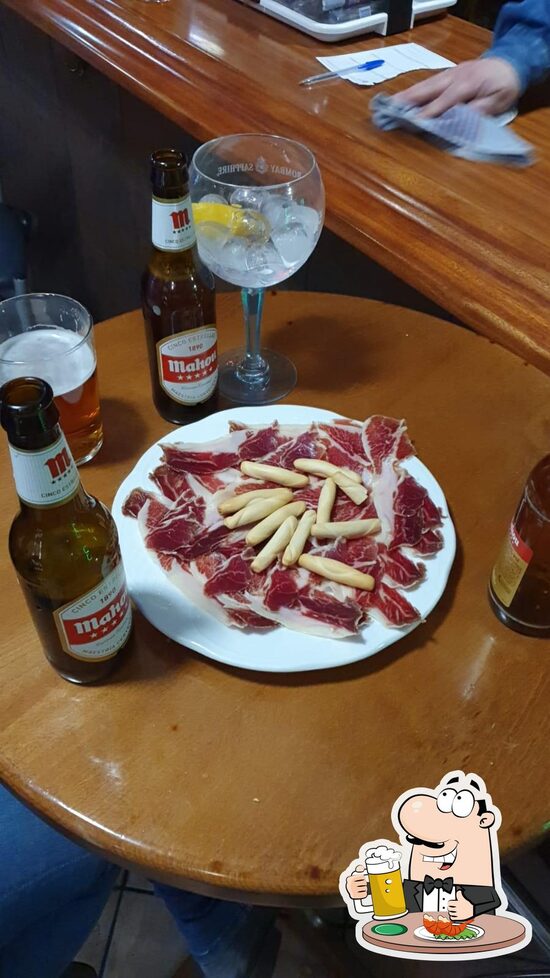 Carta del pub y bar Salón del Juegos Jackpot, Lasarte-Oria