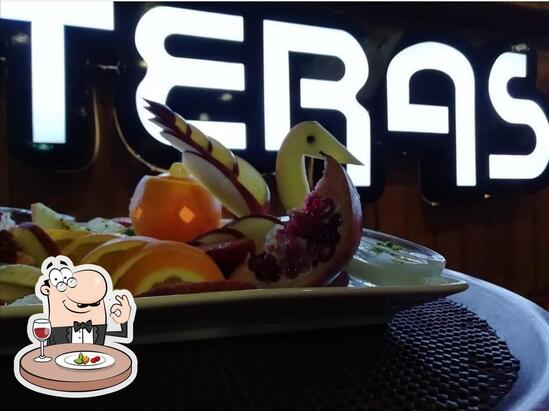 Menu at Teras Cafe, Ağrı