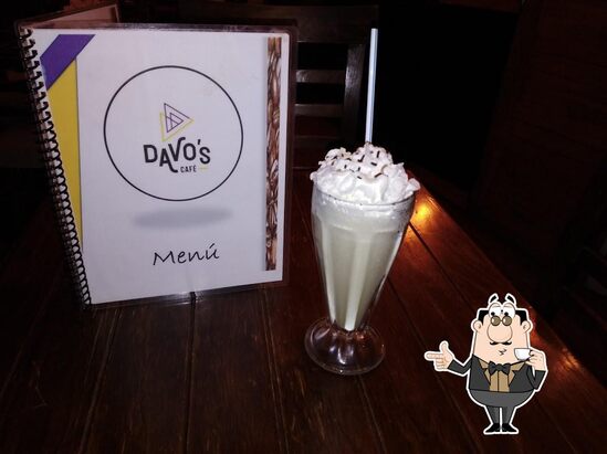 Menu at Davo´s café, Mexico City