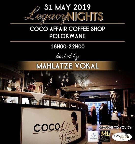 Speisekarte von Coco Affair Coffee Shop restaurant, Polokwane