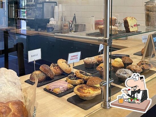 Menu at Scratch Baking cafe, Milford