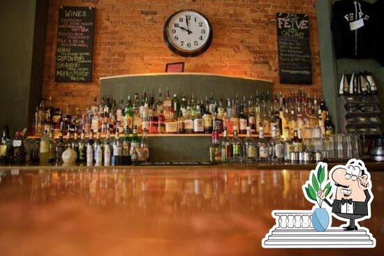 Menu at The Feve pub & bar, Oberlin
