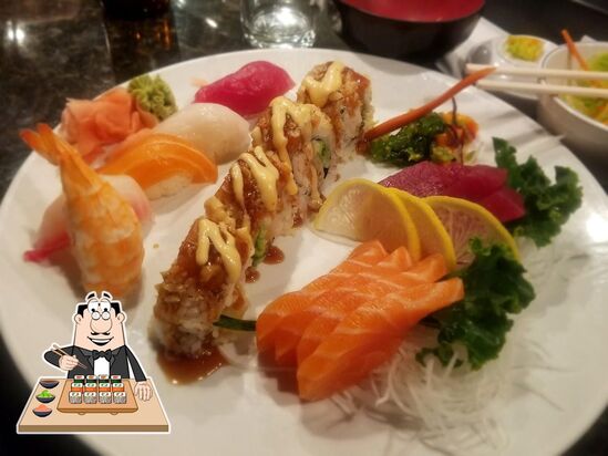 Menu at Samurai Sushi restaurant, Anchorage