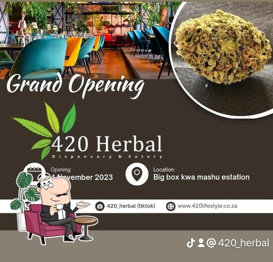 420 Herbal dispensary & Eatery, Durban - Restaurant menu, prices and ...