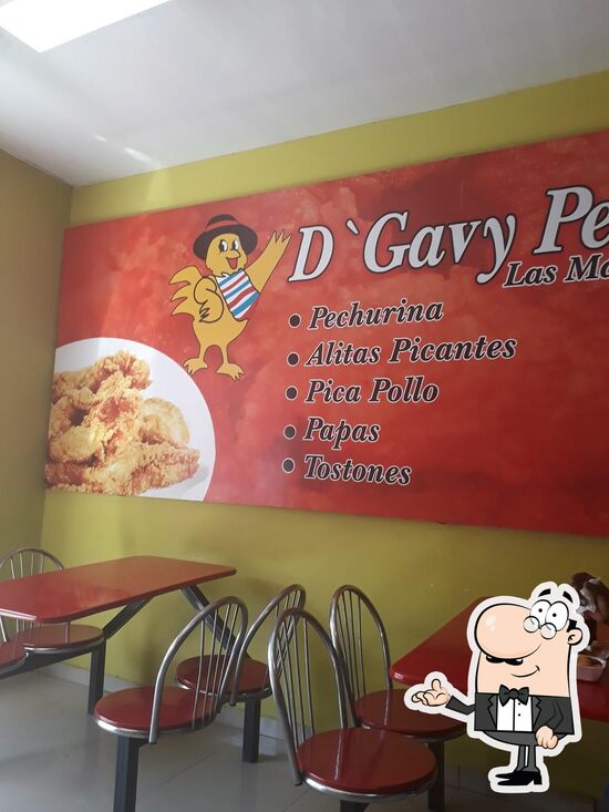 Carta del restaurante D'Gavy Pechurina, Azua