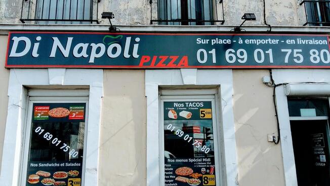 Menu at Di Napoli Pizza N20 restaurant, Montlhéry