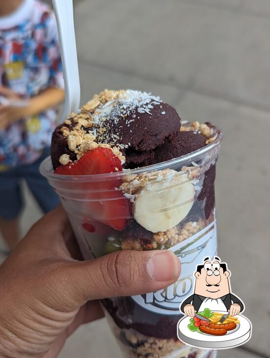 Menu at Rio Açaí, Baxter