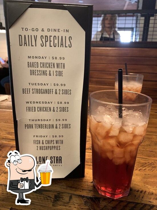 Menu at Lone Star Southern Grill steakhouse, Brenham