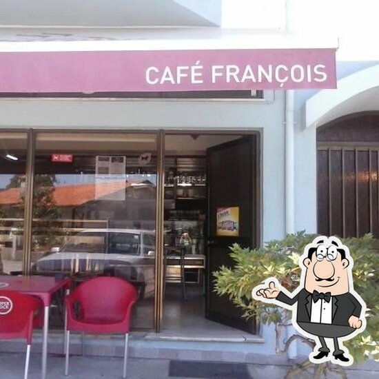 Menu at Café François, Vale de São Cosme
