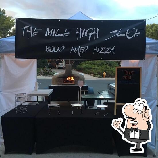 Menu at The Mile High Slice, Denver