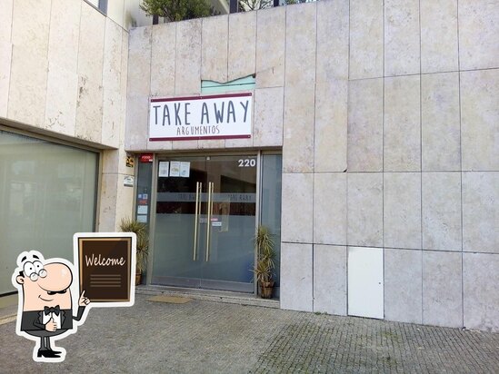Menu em Argumentos Take away restaurante, Porto