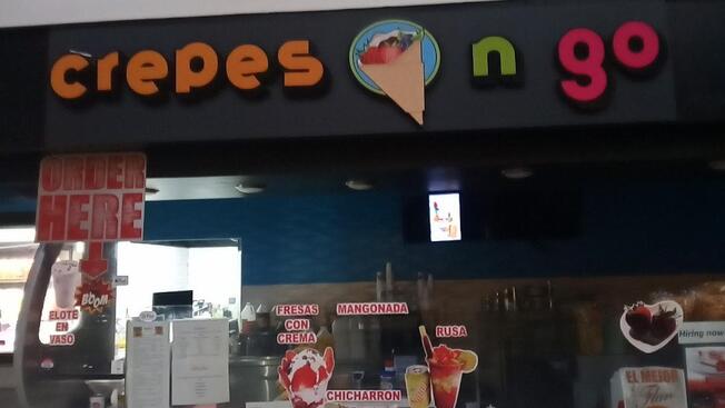 Menu at Crepes n Go restaurant, Mesquite