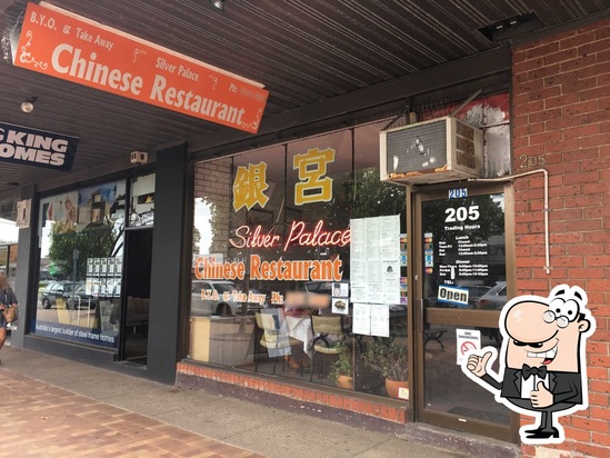 Menu at Silver Palace restaurant, Mornington
