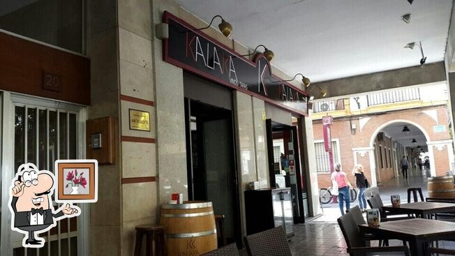 Carta del pub y bar Kalaka Vinos y Tapas, Huelva