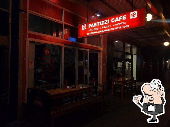 Menu at Pastizzi Cafe, Newtown, 109 King St
