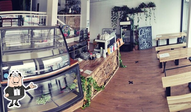 Menu at Grounded Cafe, West End