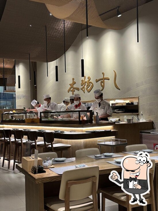 Menu at Honmono Sushi Central Embassy restaurant, Bangkok