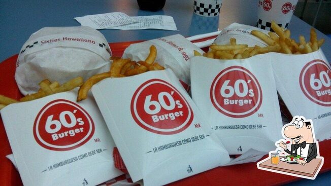 Menu at Sixties Burger restaurant, Ecatepec de Morelos, Av. Central ...
