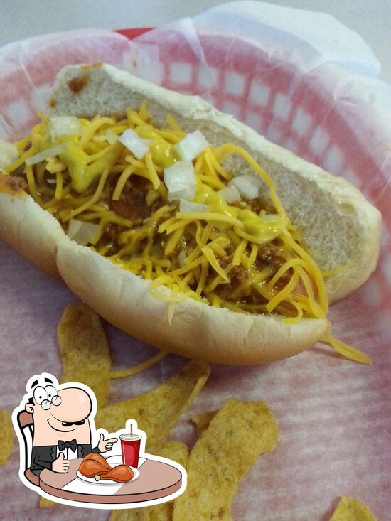 Menu at Jakes Coney Island restaurant, Edmond