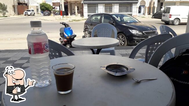 Menu at Cafe royale, Hammam Sousse, RJX5+M8G