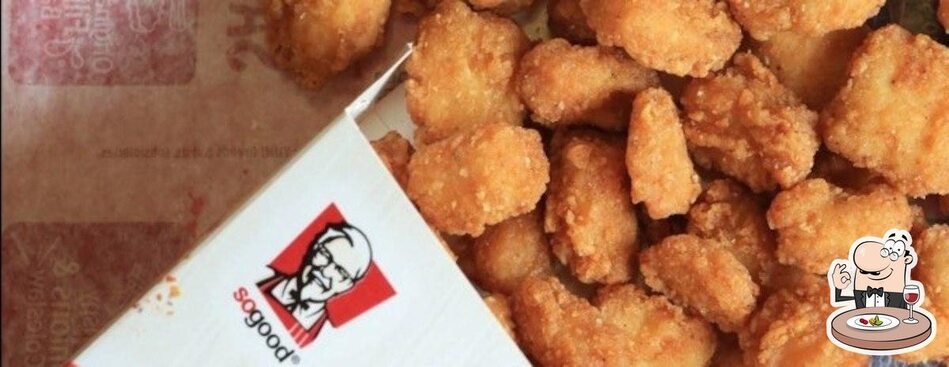 Menu at KFC fast food, Adelaide, City Cross Arcade 7-8 32 Grenfell St