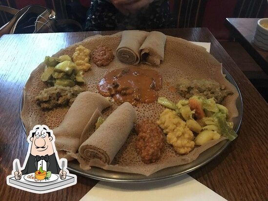 Menu at The Queen of Sheba Restaurant, London, 12 Fortess Rd
