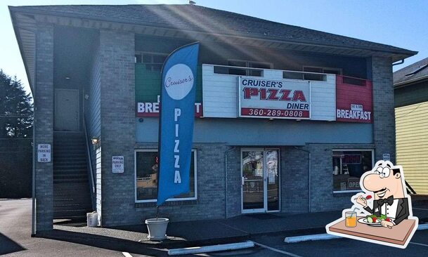 Menu at Cruisers Pizza and Diner, Ocean Shores, 827 Point Brown Ave NW