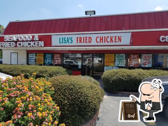 Menu at Lisa's Chicken restaurant, Fort Worth, 716 N Riverside Dr