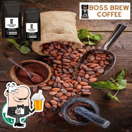 Menu at Boss Brew Coffee, Trinity