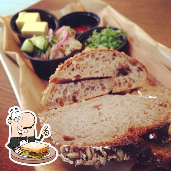 Menu at Green Rabbit cafe, Stockholm