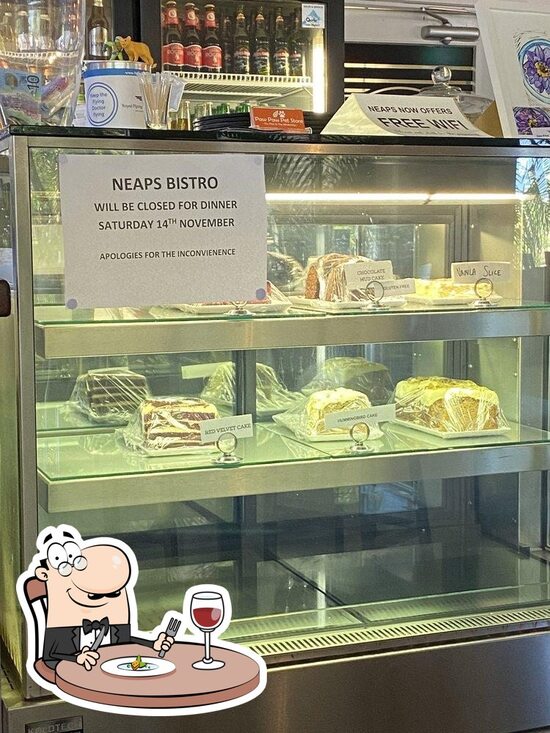 Menu at Neaps Bistro cafe, Derby
