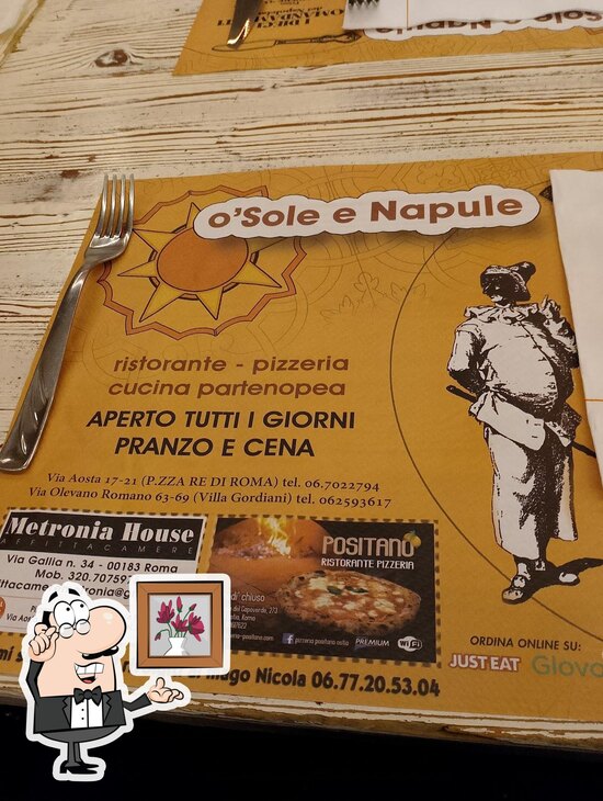 O' Sole 'e Napule Pizzeria con cucina Prenestina, Rome, Teano ...