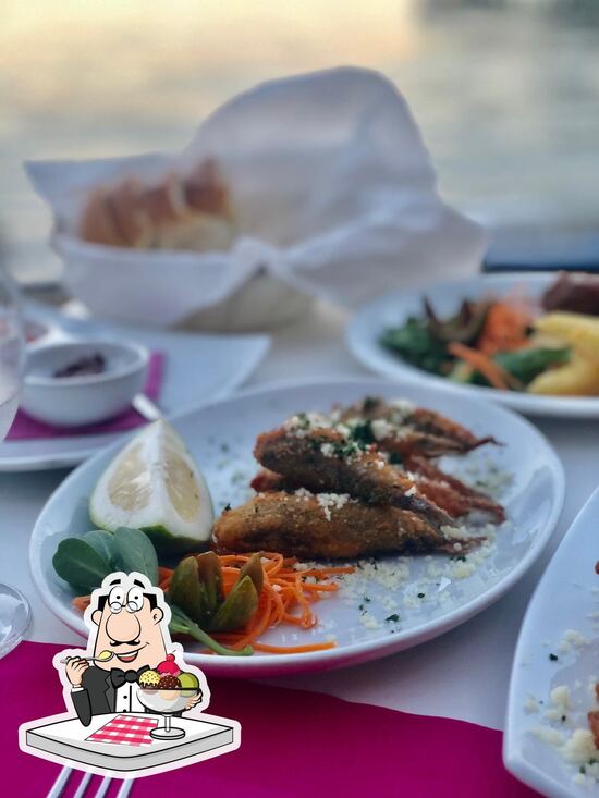 Menu at Taverna Agni, Katavolos