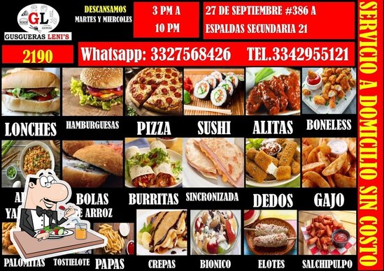 GUSGUERAS LENIS, Zapopan - Menú del restaurante, precios y reseñas