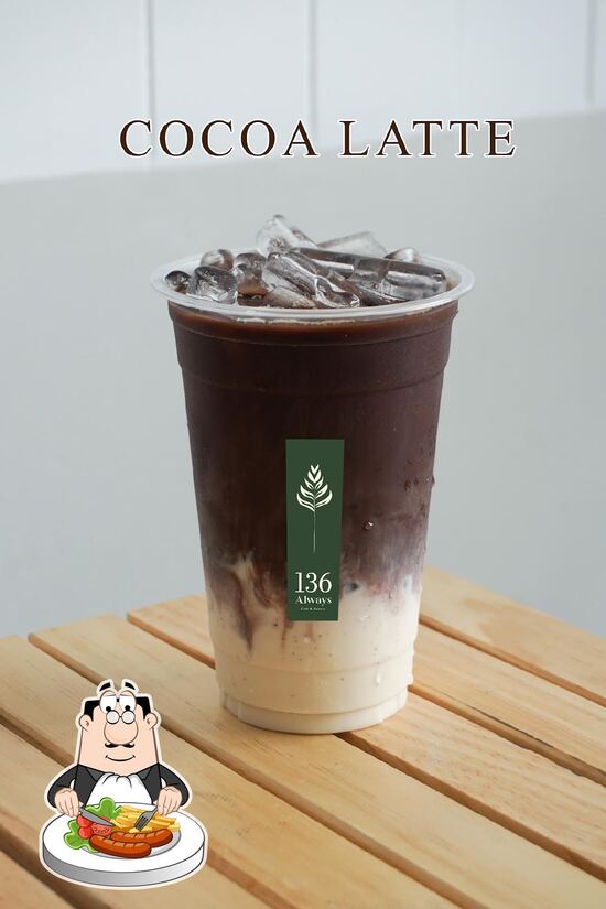 Menu at 136 Always cafe, Lat Sawai