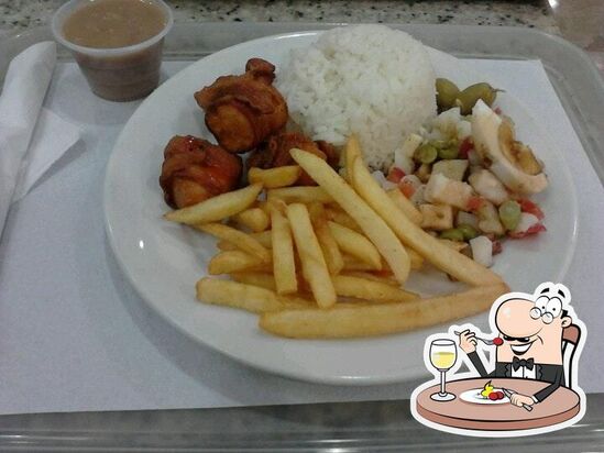 Menu at Crispy Chicken restaurant, São Paulo, Avenida Aricanduva 5555