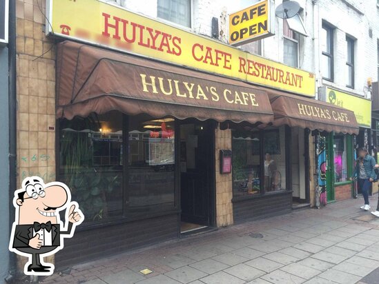 Menu at Hulya's Cafe, London