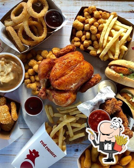 Menu at Red Rooster fast food, Ferntree Gully, Ferntree Gully Rd