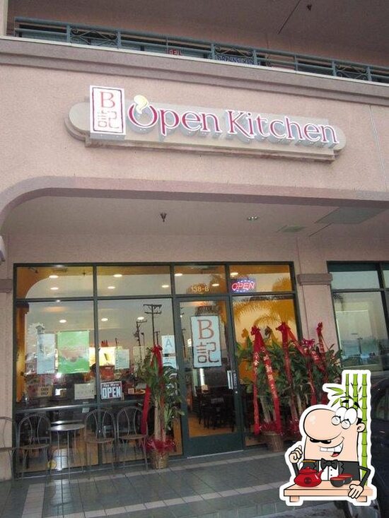 Menu at Open Kitchen restaurant, San Gabriel