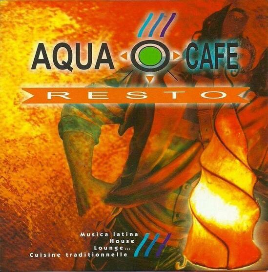 Menu at Aqua Café, Toulon