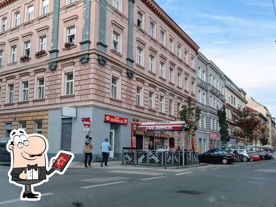 Speisekarte von Cafe Zeppelin, Wien