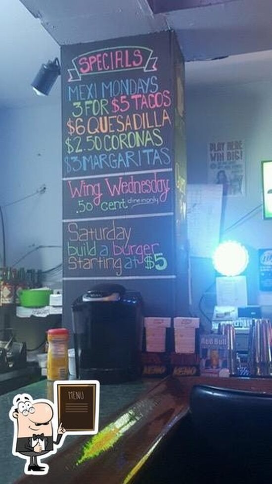 Menu at Mugg Shotz pub & bar, Wickliffe