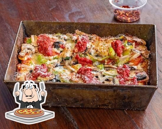 Menu at Detroit Pizza pizzeria, Battle Ground, 308 E Main St