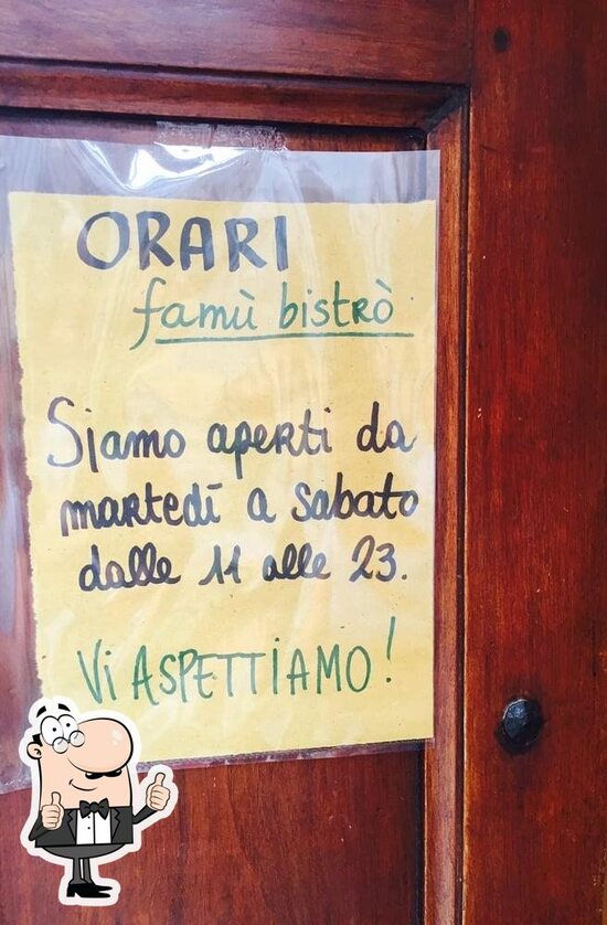 Menu da Famù Bistrò ristorante, Cuneo